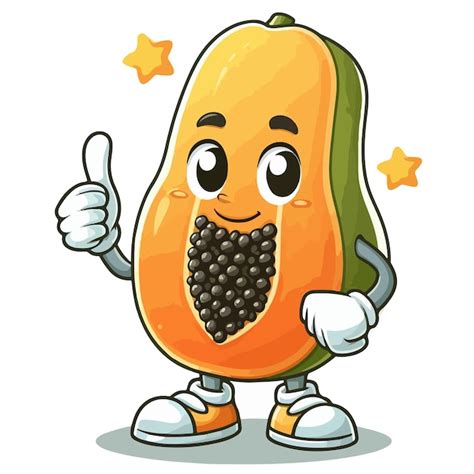 Papaya Cute Cartoon Images Free Download On Freepik