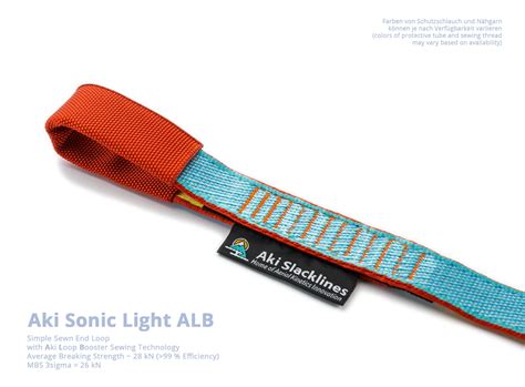 Aki Sewn End Loop Aki Slacklines