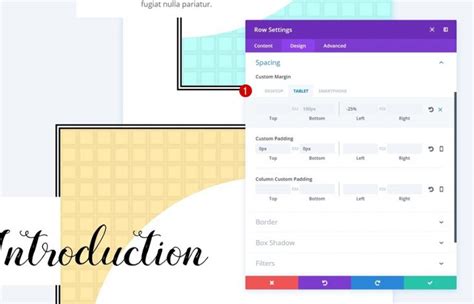 How To Horizontally Overlap Row Borders With Divi