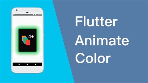 flutter color animation alwaysstoppedanimation youtube