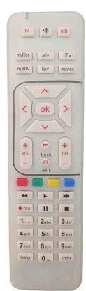 Unbreakable Dth Hd Digital Tv Set Top Box Remote Control With Recording