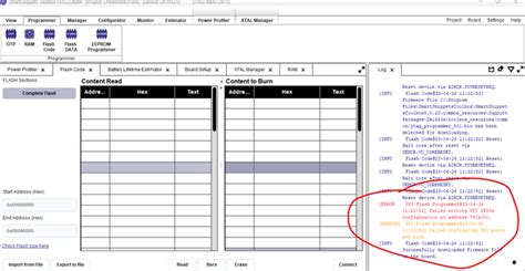 Code Flash Issue Bluetooth Low Energy Renesas Wireless Connectivity