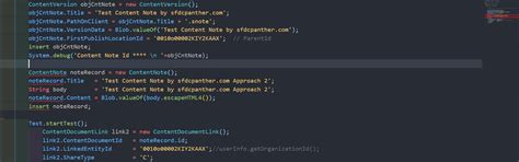How To Insert Contentdocument Using Apex In Salesforce Panther Schools