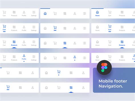 Mobile Footer Bar Ui Design By Heshan On Dribbble