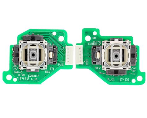 Replacement Analog 3d Joysticks Left And Right With Pcb Board Compatible With Nintendo Wii U