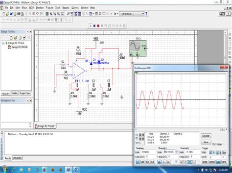 RC Phase Shift Oscillator With Output Waveform In The Above Fig 1 We Download Scientific