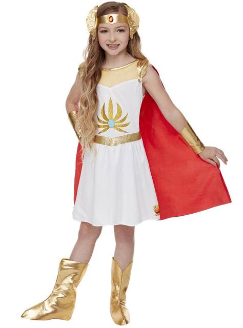 Girls She Ra Girl Of Power Superhero Costume