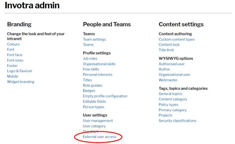 External Users Accessing Extranet Portal Invotra Developer