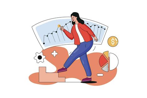 Business Indicators Vector Business Marketing Line Illustration