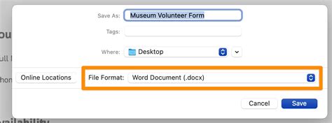 Microsoft Wordで記入可能なフォームを作成する方法（テンプレート付き）
