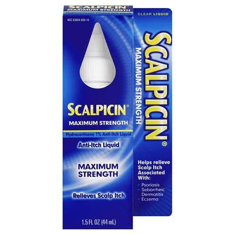 Scalpicin Maximum Strength Liquid Scalp Itch Treatment Walgreens