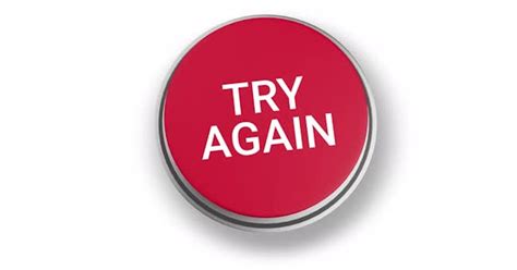Try Again Button Infographics Motion Graphics Ft 3d And Animation Envato Elements