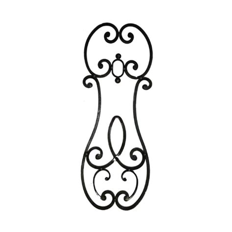 Forged Scroll Panel Artgd00119 Steel And Pipes Inc