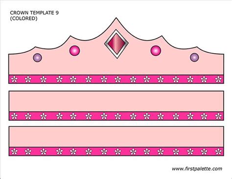 Prince And Princess Crowns Free Printable Templates And Coloring Pages