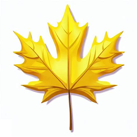 Clipart Yellow Maple Leaf Clipartworld