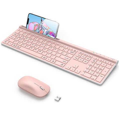 Wireless Keyboard And Mouse Combo Chesona Bluetooth Rechargeable Full