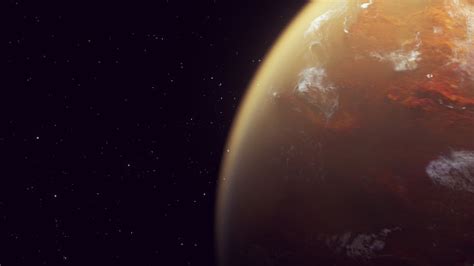 태양계 밖에서 대기 알 수없는 행성을 가진 회전 밝은 노란색 행성 어두운 색에 대한 스톡 사진 및 기타 이미지 어두운 색 연결 지구본 Istock