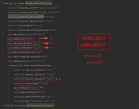 Shimmershadowlayout Androidtv 焦点外发光控件、闪光、圆角、边框 Codekk Androidopen