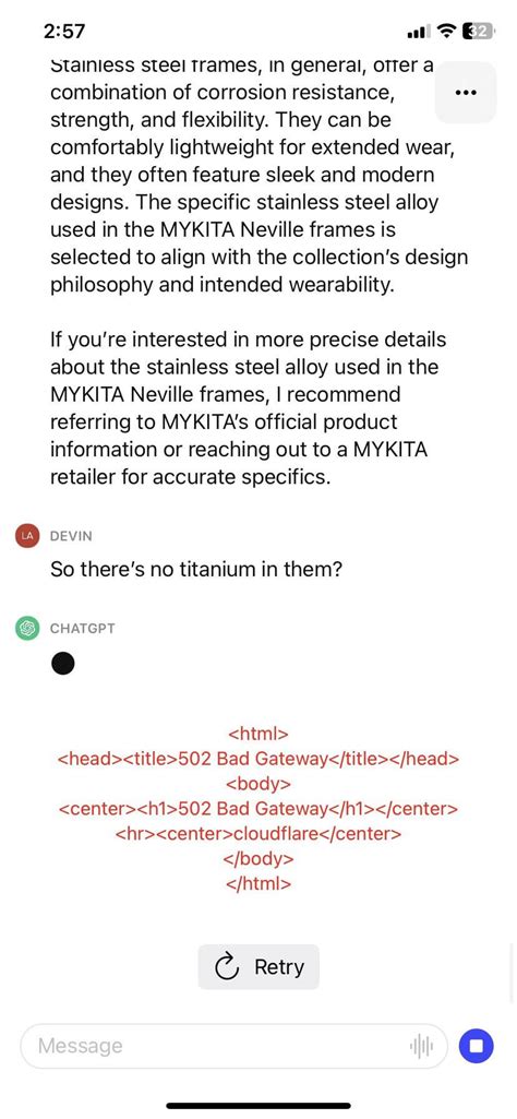 Chat Destroyed By Strange Error Message Rchatgpt