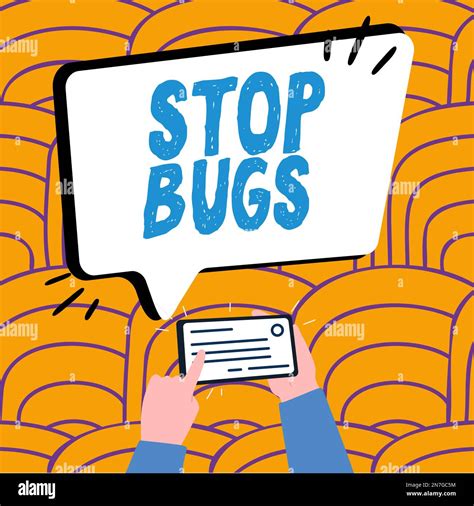 Writing Displaying Text Stop Bugs Business Overview Get Rid An Insect Or Similar Small Creature