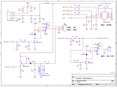 K6jca An Fpga Sdr Hf Transceiver Part 6 Schematics Main Board