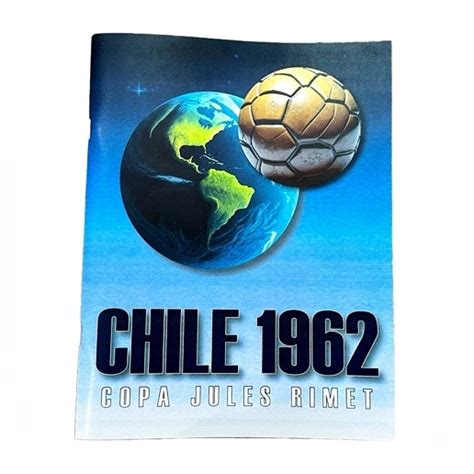 Álbum De Figurinhas Copa Do Mundo 1962 Chile Flexível Edição Oficial