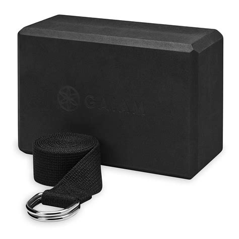 Yoga Block And Strap Combo Yoga Block And Strap Set Spri