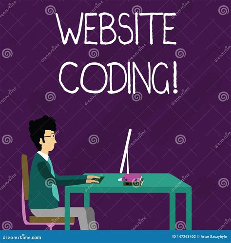 Conceptual Hand Writing Showing Website Coding Business Photo