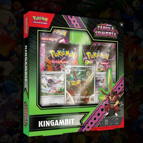 Pokemon ColeciÓn IlustraciÓn Kingabit FÁbula SombrÍa Sv 65