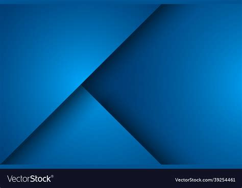 Abstract Blue Background Triangle Overlay Vector Image