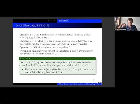 Free Video Mini Course On Interpolation And Sampling Part 1 From Fields