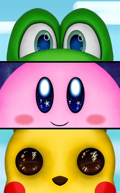 Ssbu Eyes Cutie Trio By Gch8ei45 On Deviantart