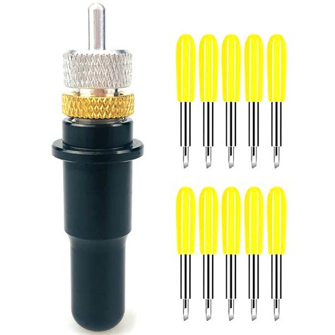 10pcs 30도 필름 칼 길이 23mm 고품질 플로터 비닐 커터 롤랜드 블레이드 1pc Dia12mm 블레이드 홀더 블랙 Aliexpress