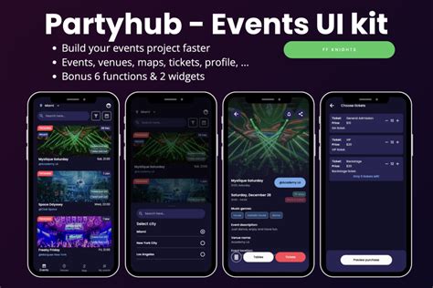 Flutterflow Events Ui Kit Used In Prod