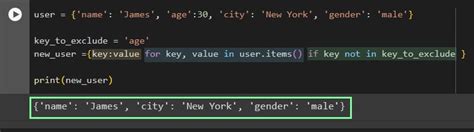 How To Copy A Python Dictionary Without One Key