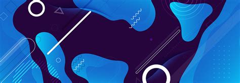 기하학적 모양의 추상적인 파란색 그라데이션 유체 웨이브 배경 현대 미래지향적 배경 방문 페이지 책 표지 브로셔 전단지 잡지 모든 브랜딩 배너 헤더 프리젠 테이션 및 벽지