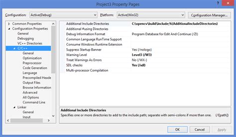 Visual C Opencv Window Not Able To Load Stack Overflow