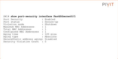 Must Have Port Security Simple But Efficient Layer 2 Protection