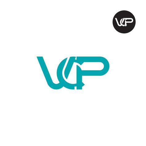 Vcp Logo Letter Monogram Design 44772219 Vector Art At Vecteezy