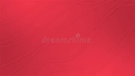 Simple Red Color Minimal Geometrical Pattern Waves Loop Able Background Stock Video Video Of