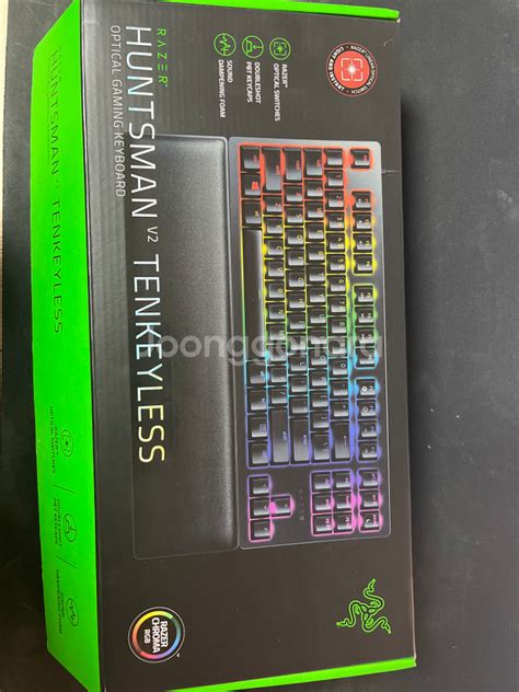 레이저헌츠맨v2 Tkl 키보드 키보드 마우스 스피커 중고나라