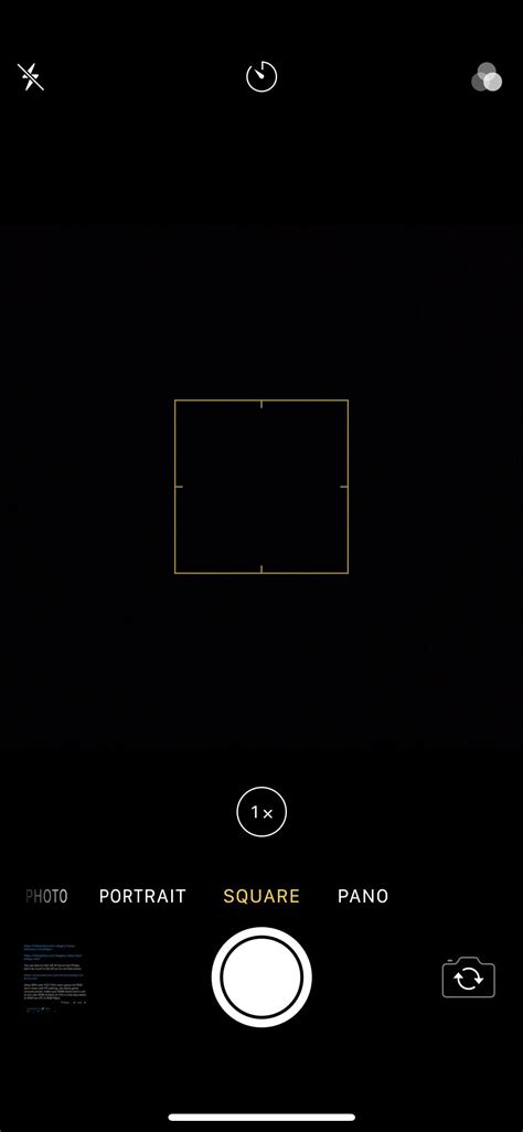 The Most Useless Camera Mode R Iphone