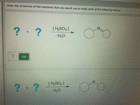 Solved Draw The Structure Of The Reactants That You Would Chegg