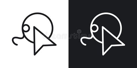 Lasso Tool Icon Set Technology Polygonal Art Graphic Design Vector