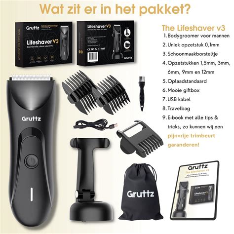 Gruttz Bodygroomer Mannen V3 Body Review Dehetbeste Nl