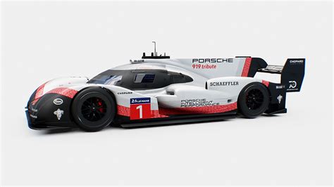 Porsche 919 Hybrid Evo Download Free 3d Model By