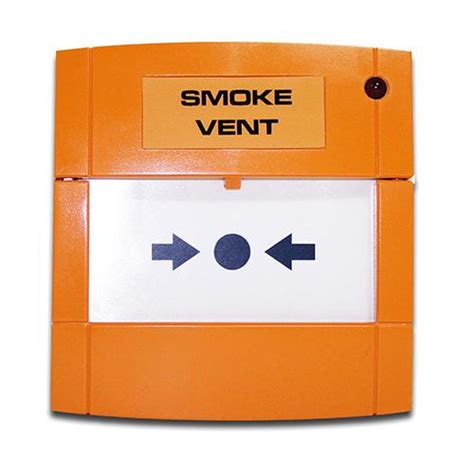 Smoke Vent Mcp1a A Aov Resettable Manual Call Point Orange