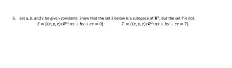 Solved Let A B And C Be Given Constants Show That The Chegg Com
