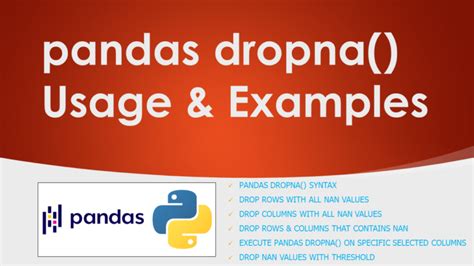 Pandas Dataframe Dropna Usage And Examples Spark By Examples