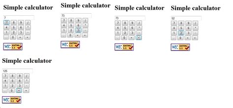 Solved Question Create A Calculator Using Js And Html